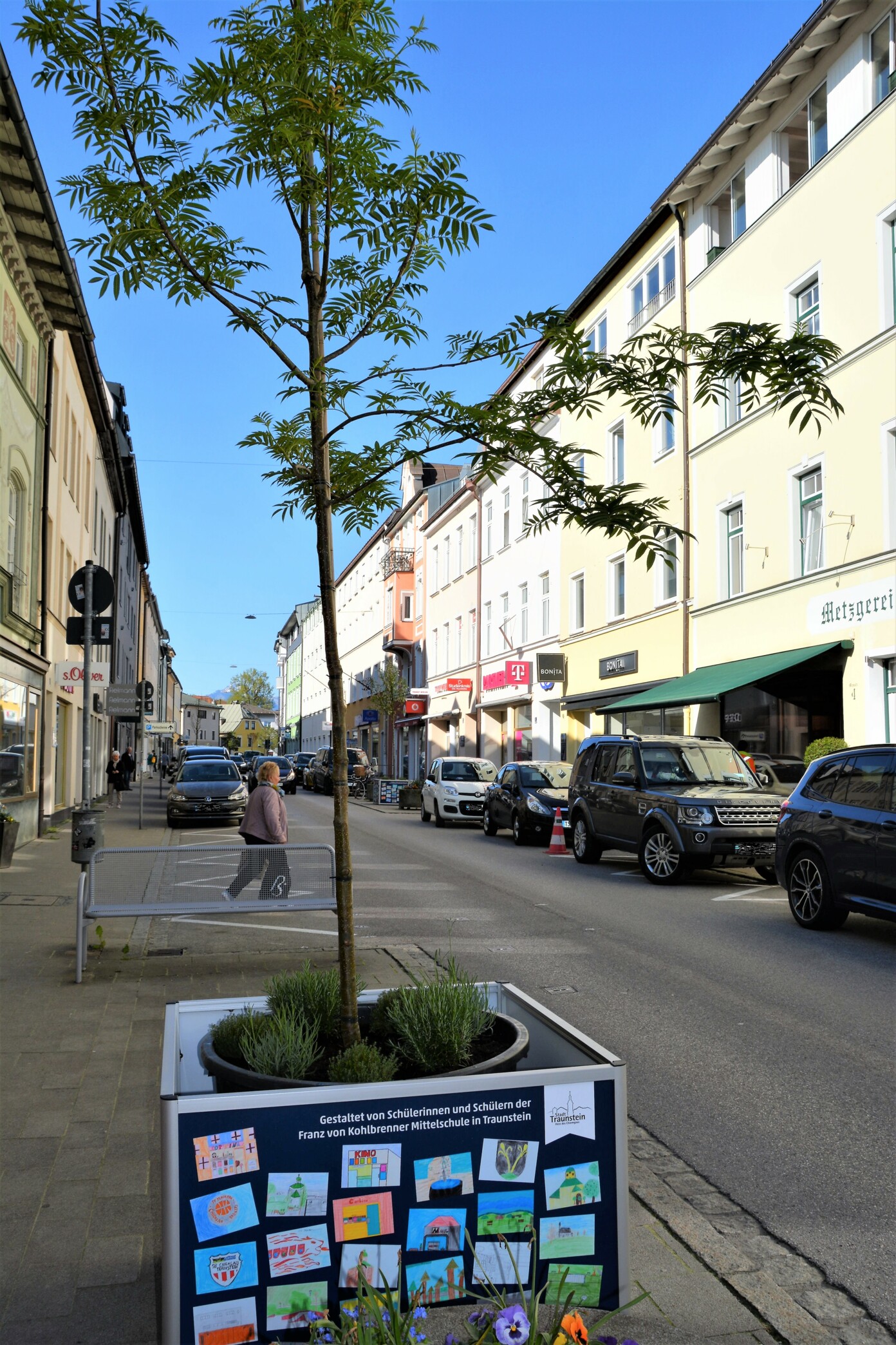 Bewegliche Begrünung für Traunstein